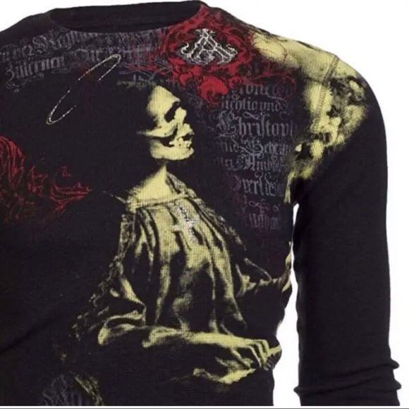 Affliction | Shirts | Archaic By Affliction Mens Thermal Shirt Lullaby ...